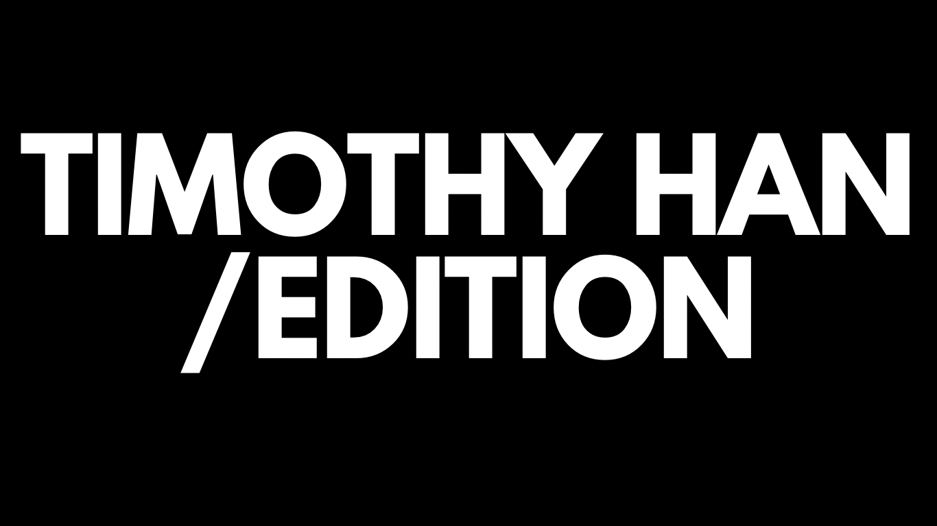 TIMOTHY HAN / EDITION – Niche Perfume Decants